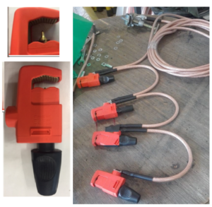 Puesta a tierra para cable preensamblado TW2168 con Bajada 10 mts ...